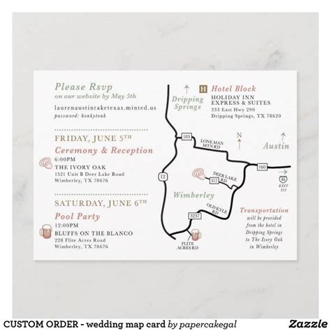Pin By Goisdurr On Destination Wedding Invitations Wedding Map Card