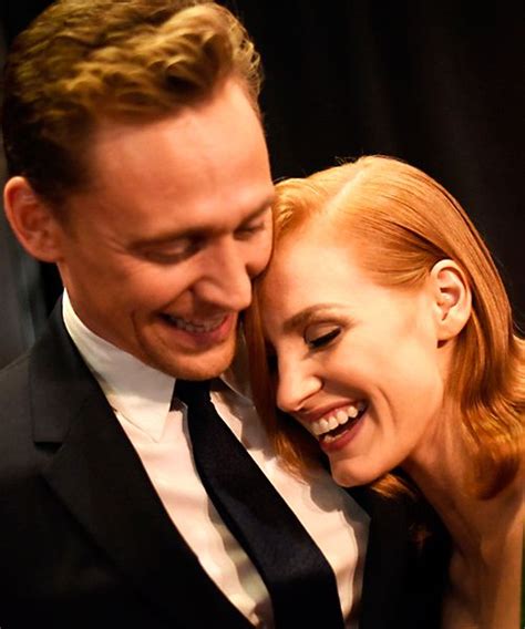 Tom Hiddleston And Jessica Chastain Attend The Crimson Peak New York