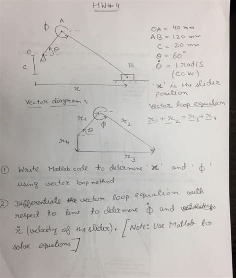 Solved Write Matlab Code To Determine X And Phi Using