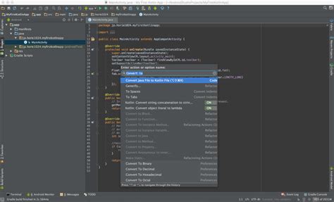 kotlinでandroidアプリをビルドしてみる horie1024の日記