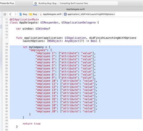 Bug Xcode 73 Swift 23 มัน Build นานมาก ๆ