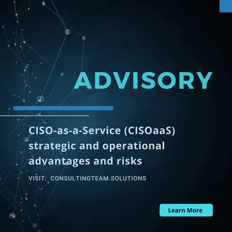 Chief Information Security Officer As A Service Cisoaas