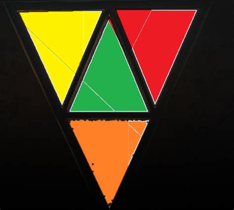 Javascript Fitting 4 Triangles Within A Background Image Stack Overflow