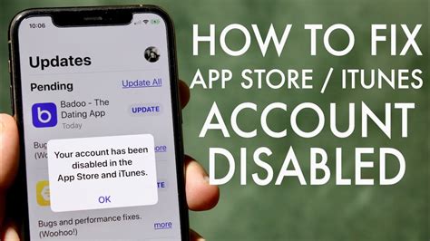 FIX App Store Account Disabled YouTube