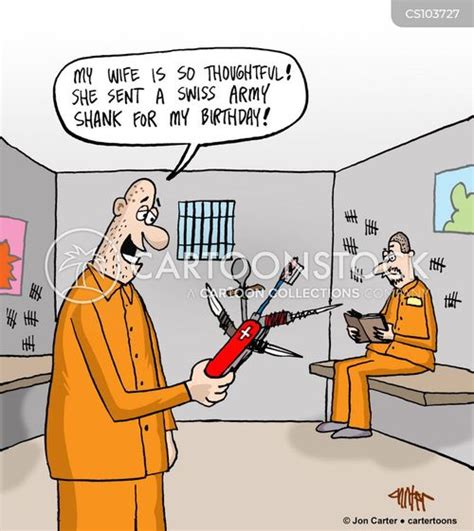 Prison Shank Cartoons And Comics Funny Pictures From Cartoonstock