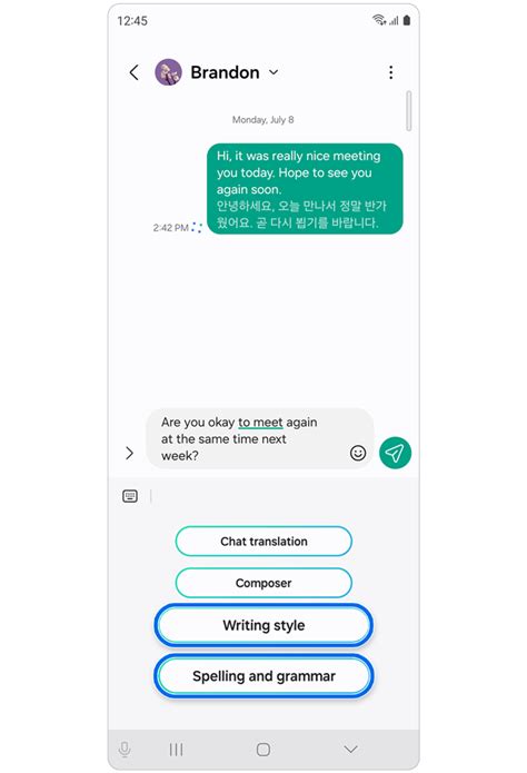 An Overview Of The Enhancement Writing Assist When Sending Or