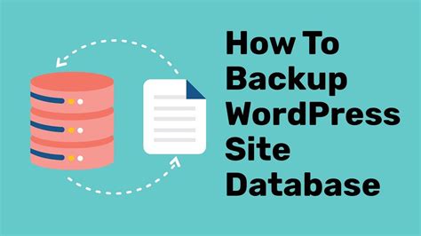 WordPress Database Backup Plugin Tutorial | How To Backup WordPress Site Database 2019 - YouTube