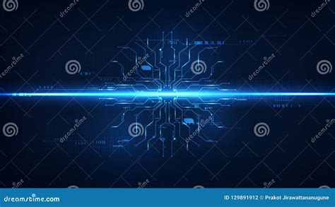 Abstract Digital Technology Operating System Background Template Stock Vector Illustration Of