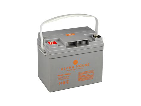 AG12-33 AGM+GEL (12V 33AH) - Alpha House LTD