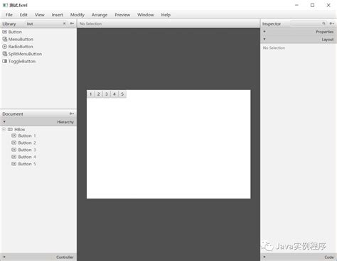 Javafx之scene Builder详细使用说明之菜单篇（5）——arrange菜单 Csdn博客