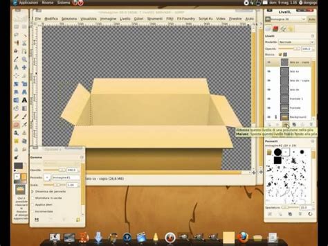 Make An Box With GIMP Part Box Video Tutorial Online Tutorial Videos Tutorial Gimp