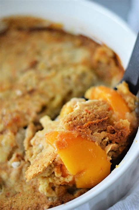 Peach Cobbler With Cake Mix Recipe With Canned Peaches
