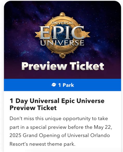 Epic Universe Preview Tickets Now Available For All Guests