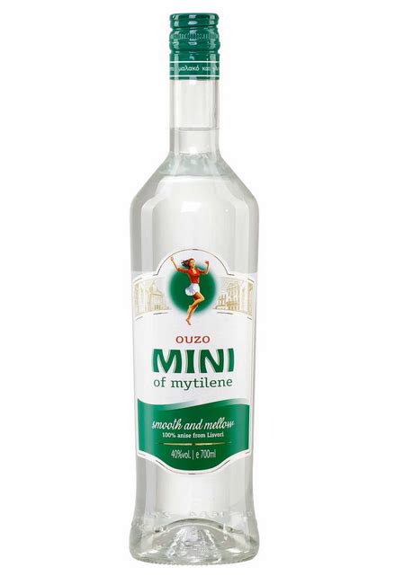 Ouzo Mini Aus Mytilini 700ml 40 Vol Ihr Portal Für Produkte Aus Korfu Und Griechenland