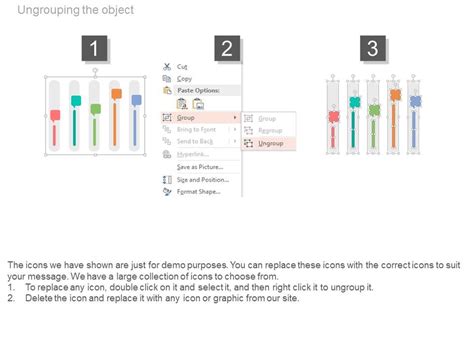 Sliders Percentage Data Chart Powerpoint Slides