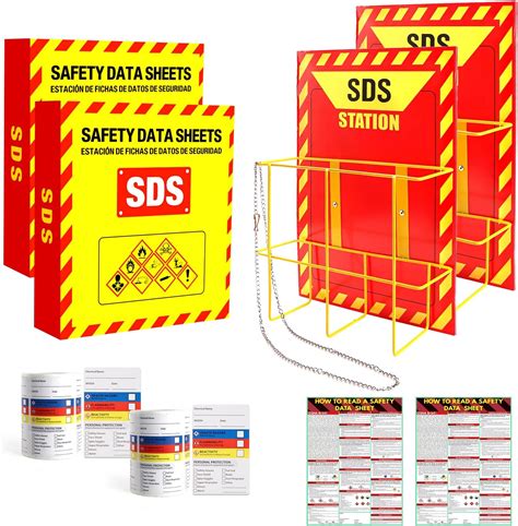 Yellow Safety Inc Msds Sds Binder And Wall Station Updated 2023 Requirements