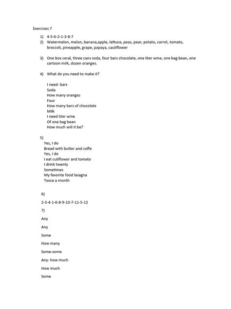 exercises 7 8 pdf foods western cuisine
