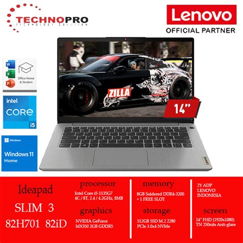 Promo Lenovo Ideapad Slim I Id Id Itl Core I G Gb Ssd Mx Gb Windows