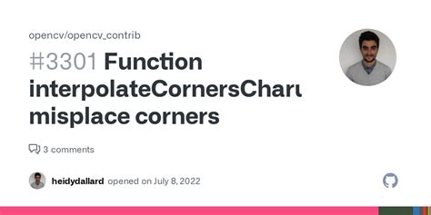 Function Interpolatecornerscharuco Misplace Corners · Issue 3301