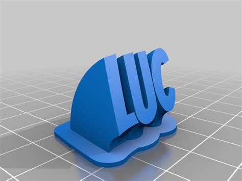 Free 3d File Luc・3d Printer Design To Download・cults