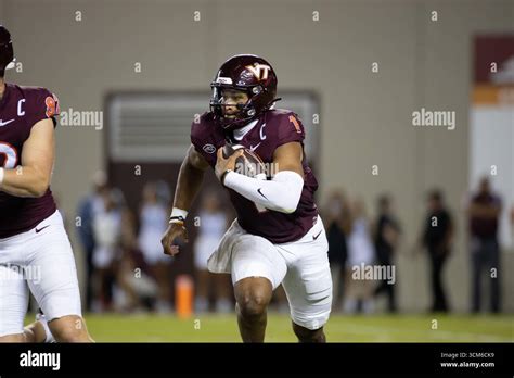 September 13 2025 Virginia Tech Hokies Quarterback Kyron Drones 1