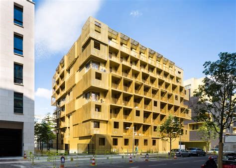 Hamonicmasson Completes Student Housing With A Facade Of Golden Cubes