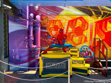 Spider Man Roller Coaster The Disney Food Blog