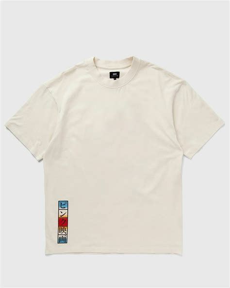 Edwin Pinku Eiga Ts Beige Mens Shortsleeves Edwin