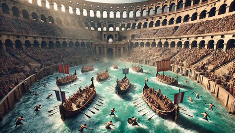 Naumachies In Rome How Did The Romans Carry Out Naval Battles In The