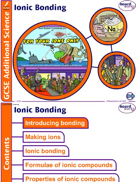 Ionic Bonding V10 Pdf Ion Chemical Compounds