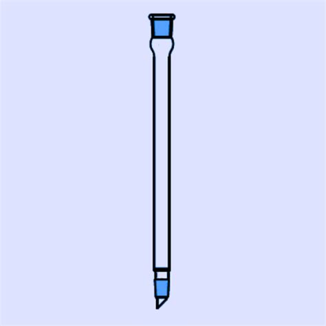 Chromatography Column With Integeral Sintered Disc Socket And Cone