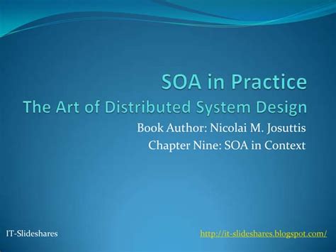 Lecture 9 Soa In Context Pptx