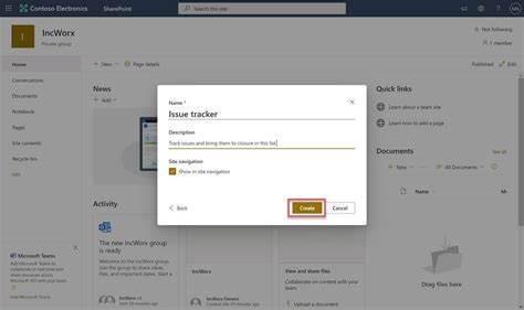 How To Create A SharePoint List IncWorx Consulting