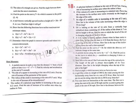 Class 11 Mathematics Important Questions Of All Chapters Note Library Educational Content
