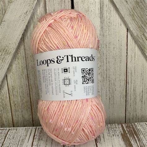 Loops And Threads Fleck Yarn Etsy