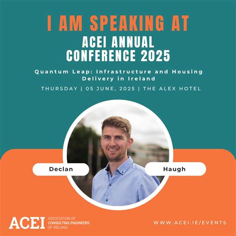 Looking Forward To Next Weeks Acei Conference 2025 Declan Haugh