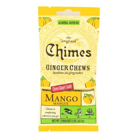Chimes Mango Ginger Chews Candy 1 5 Oz King Soopers