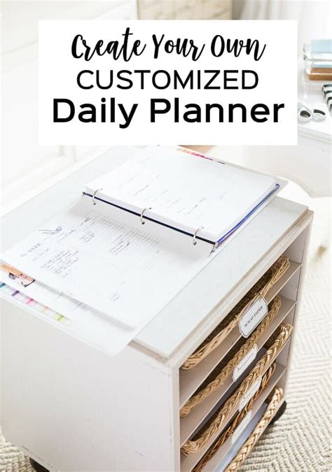 Create Your Own Custom Daily Planner