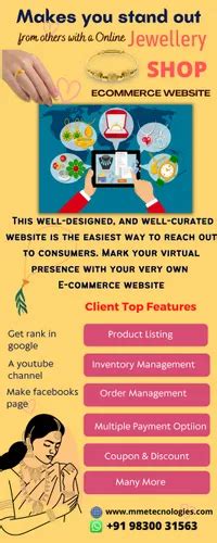 Phpjavascript Dynamic Jewellery E Commerce Website With Online