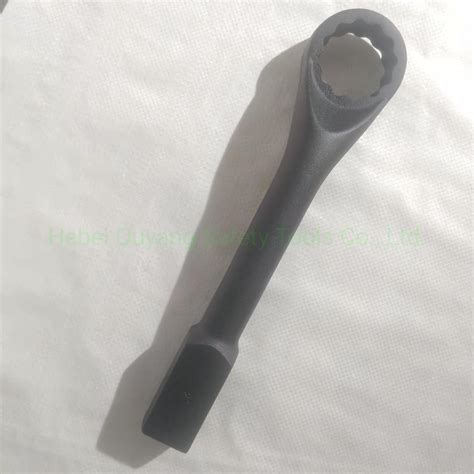 Slogging Striking Hammer Spanner Wrench Offset 40 Cr V Steel 41 Mm Striking Wrench And