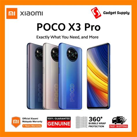 In Stock Xiaomi Poco X Pro X Gb Ram Gb Rom Gb Ram Gb Rom Shopee Singapore