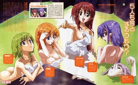 Shigure Asa Fuyou Kaede Nerine Primula And Lisianthus Shuffle And More Drawn By Hosoda