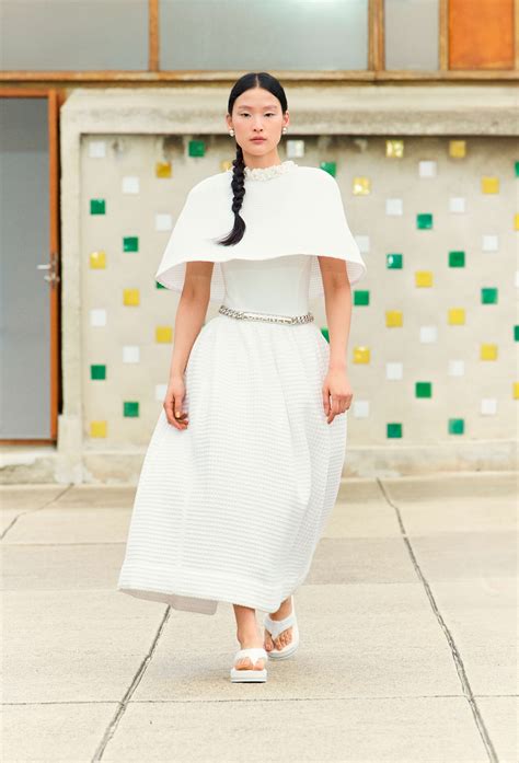 Roupa De Banho Jersey Stretch Branco Borgonha Moda Chanel