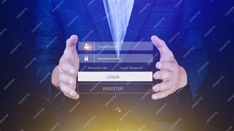 Premium Photo Cyber Security And Security Password Login Online Concept Hands Typing And