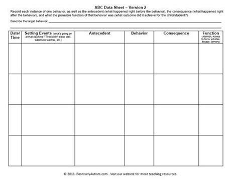 printable abc data sheet template printable word searches