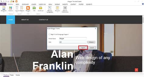 How To Upload And Install Templatetoaster Generated Blogger Templates