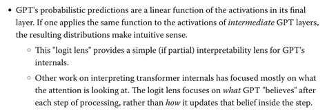 Llm Interpretability Logit Lens Hopefully You Made It Through The 35… By Gagan Ajjikuttira