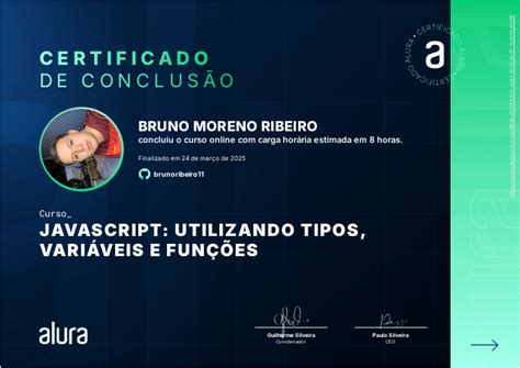 Bruno Moreno Ribeiro Curso Javascript Utilizando Tipos Variáveis E Bruno Ribeiro