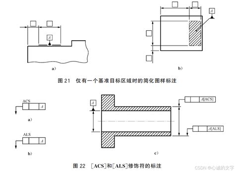 Nx工程图：基准标注样式基准目标符号图解 Csdn博客