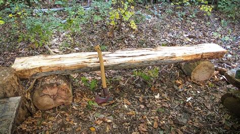 Bushcraft How To Make A Log Bench Axe Technique Bugout Videos Bushcraft How To Make A Log Bench Axe Technique Bugout Videos